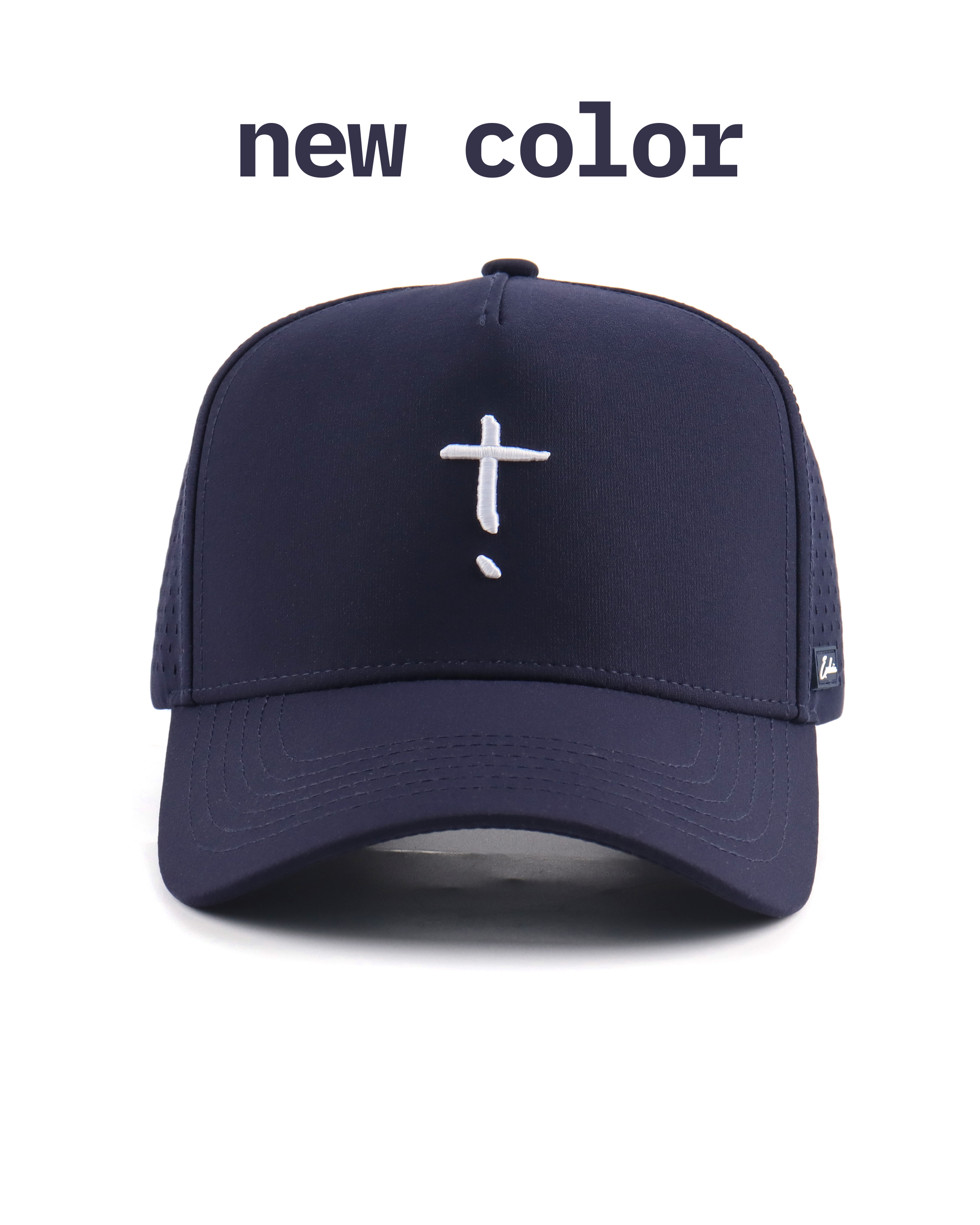 Exclaim Jesus Summit Cap | Original Navy | High Profile